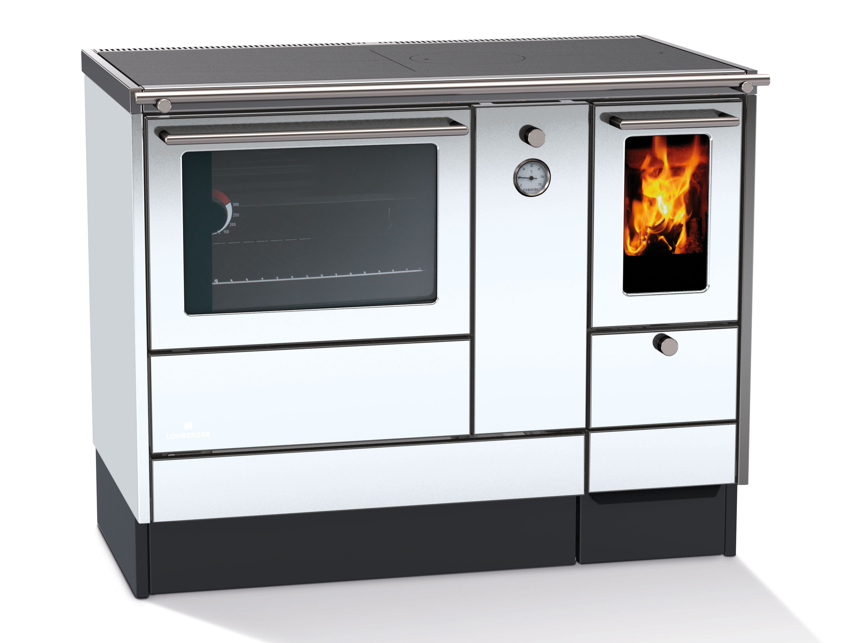 Küchenherd wasserführend Lohberger VARIOLINE AC 105, 8 kW