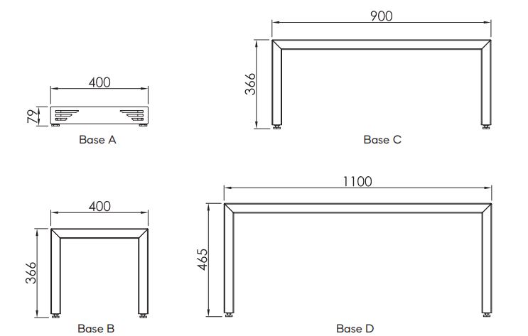 Kaminofen Spartherm LINEAR MODULE XS, 4 kW | online bestellen | Cafiro